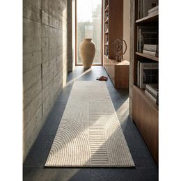 L&auml;ufer Pflegeleicht Creme 80x150 cm - CETINA KADIMA DESIGN