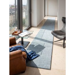 L&auml;ufer Antirutsch Blau 80x300 cm - ALDAN KADIMA DESIGN