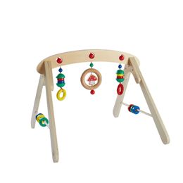 Pinolino Babyspielzeug aus Holz - Babytrapez f&ouml;rdert Motorik & Wahrnehmung