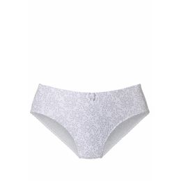 Nuance By Lascana Slip Damen Gr&ouml;&szlig;e L taupe / wei&szlig;