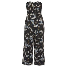 Lascana Jumpsuit Damen Gr&ouml;&szlig;e XXL hellblau / orange / schwarz / wei&szlig;