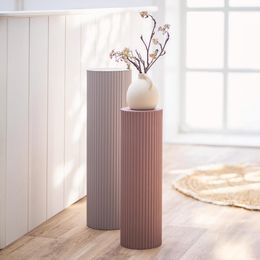 Deko-S&auml;ule "Pastell", 2er Set