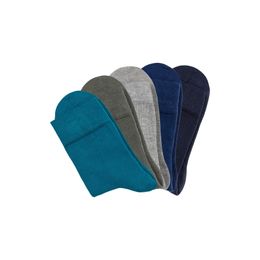 H.I.S. H.I.S Socken Jungen Gr&ouml;&szlig;e 27/30.5 marine / grau / oliv / schwarz