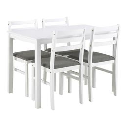 Actona Esstisch / St&uuml;hle 5er-Set ALICANTE