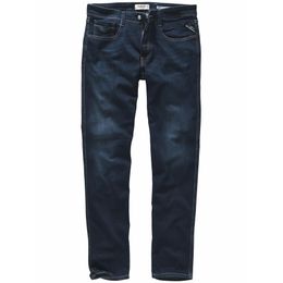 Replay Herren Jeans Anbass Power Stretch Blau 90 % Baumwolle, 8 % Polyester, 2 % Elasthan