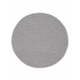 CarpetFine Teppich &raquo;Boho 105&laquo; rund 4 mm H&ouml;he robustes Flachgewebe, Sisal Optik, UV-best&auml;ndig, Au&szlig;enbereich beige Polypropylen &Oslash; 160cm 1 Stk., 4mm, &Oslash; 