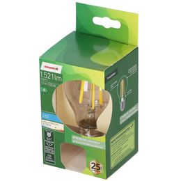 toom LED-Leuchtmittel Tropfen klar E27 7,2 W 1521 lm warmwei&szlig;