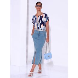 Druckbluse
