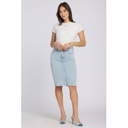 NYDJ Hoch sitzender Jeansrock