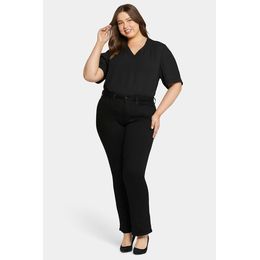 NYDJ Barbara Bootcut Schwarzes Premium-Denim (Plus)