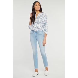 NYDJ Alina Slim-Fit-Jeans Hellblau Premium-Denim