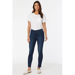NYDJ Pull-On Skinny Ankle Dunkelblaue SpanSpring&trade; Denim