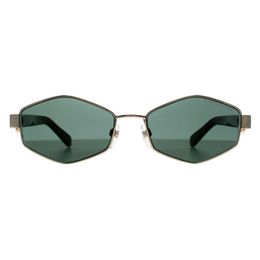 Marc Jacobs Oval Womens Gold Schwarz Gr&uuml;n Spiegel MARC 496/S