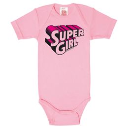 logoshirt Baby-Body 'DC Super Girl' M&auml;dchen Gr&ouml;&szlig;e 74 pink