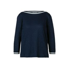 Tchibo - Blusenshirt mit 3/4-Arm - Damen - Gr. L - dunkelblau