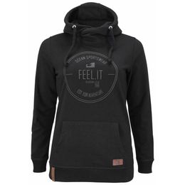 OCEAN SPORTSWEAR Athletic Sweatshirt female size XXL Grey / Black