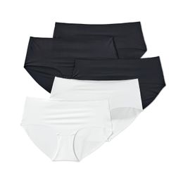 Tchibo - 5 Magic-Cut-Pantys - Damen - Gr. L - schwarz