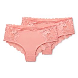 Tchibo - 2 Brazilslips - Damen - Gr. M - apricot