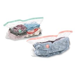 Tchibo - 2 Vakuum-Aufbewahrungsbeutel - rosa