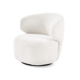 Tchibo - Drehbarer Sessel - 76x80x75cm - creme -