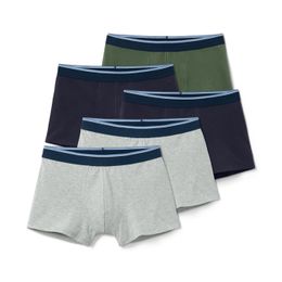 Tchibo - 5 Slipboxer - Herren - Gr. S/4 - dunkelblau