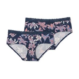 Tchibo - 2 Pantys - Damen - Gr. L - blau