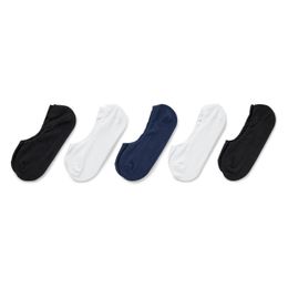 Tchibo - 5 Paar Sneaker-F&uuml;&szlig;linge - Damen - Gr. 38-40 - dunkelblau