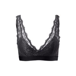 Tchibo - Spitzen-Bustier - Damen - Gr. 38 - dunkelgrau