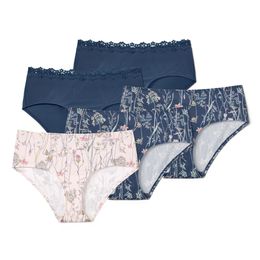 Tchibo - 5 Pantys - Damen - Gr. S - wei&szlig;