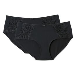 Tchibo - 2 Pantys - Damen - Gr. XL - schwarz
