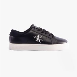 Calvin Klein CLASSIC CUPSOLE Herren Sneaker Schwarz/Hellwei&szlig;