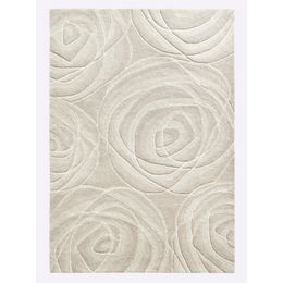 HEINE HOME Witt Teppich, grau-ecru, Gr&ouml;&szlig;e 120x180 cm - rechteckig
