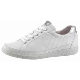 GABOR Sneaker Damen Gr&ouml;&szlig;e 36 silber / wei&szlig; Sommerschuhe