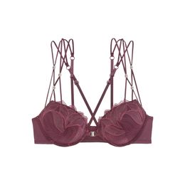NUANCE by LASCANA Bra female size 75 Wine red