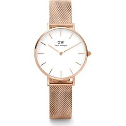 Daniel Wellington Analog Watch 'Petite Melrose RG White' female size One size Rose gold