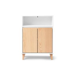 Tchibo - Sideboard mit 2 T&uuml;ren und offenem Fach - 60x30x85cm - braun -