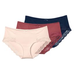 Tchibo - 3 Pantys - Damen - Gr. XL - dunkelblau