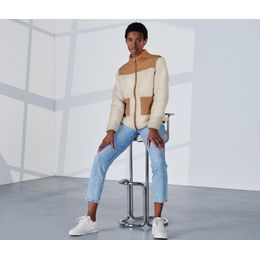 Tchibo - Teddy-Jacke - Damen - Gr. 42 - cognac