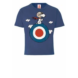 logoshirt T-Shirt 'Peanuts - Snoopy' Jungen Gr&ouml;&szlig;e 152 blau
