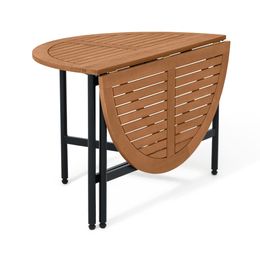 Tchibo - Ausklapptisch &raquo;Elin&laquo; - 132,7x17,3x81cm - schwarz -