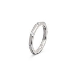 Tchibo - 925 Silber Ring Octagon - Damen - Gr. 20 - silber