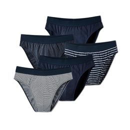 Tchibo - 5 Slips - Herren - Gr. S/4 - dunkelblau