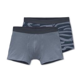 Tchibo - 2 Slipboxer - Herren - Gr. L/6 - blau/print