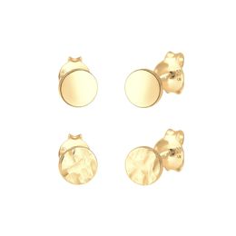Elli Ohrringe 'Geo' Damen Gr&ouml;&szlig;e One Size gold