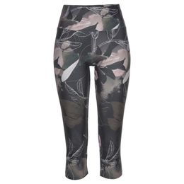Lascana Leggings Damen Gr&ouml;&szlig;e XS khaki / hellpink / wei&szlig;