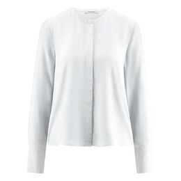 Peter Hahn - Bluse mit Rundhals-Ausschnitt, weiss, Gr. 50 / XL