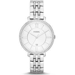 Fossil Uhr Damen Gr&ouml;&szlig;e One Size silber
