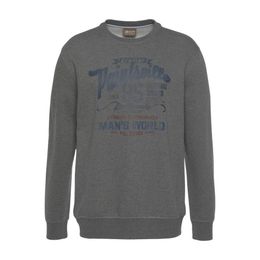 Man's World Sweatshirt male size XL Blue / Red / Black