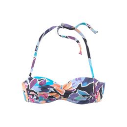 Sunseeker Bikini Top 'Tahiti' female size 70 Navy / Mixed colors