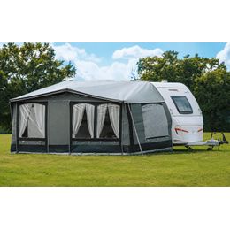 Berger Sirmione Pro Vorzelt f&uuml;r Wohnwagen (Gr&ouml;&szlig;e 9), Umlaufma&szlig; 791 - 820 cm inkl. Gest&auml;nge 25 mm Stahl - Wohnwagenvorzelte